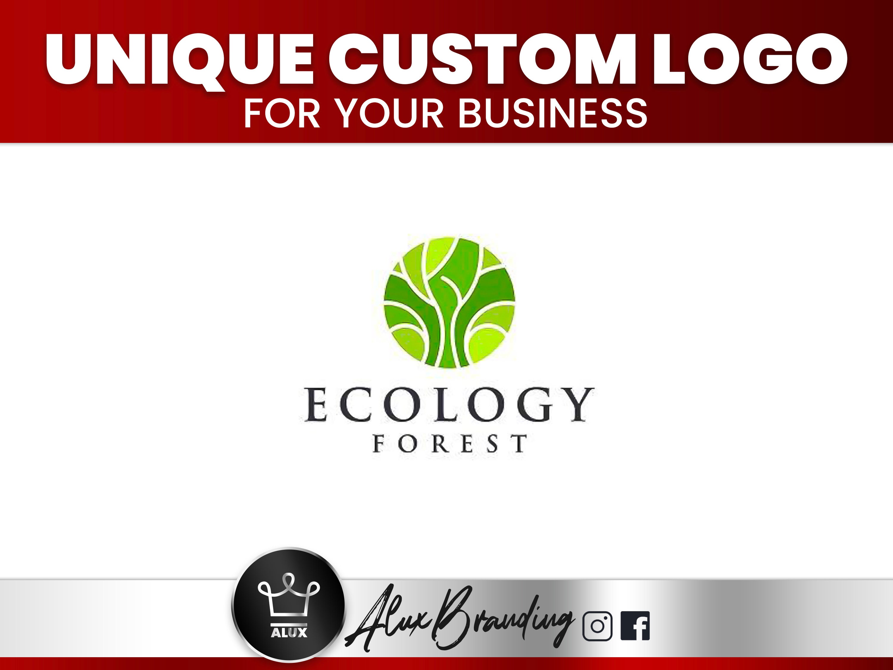 NATURAL LOGO Design Custom Natural Logo Design Service. I - Etsy