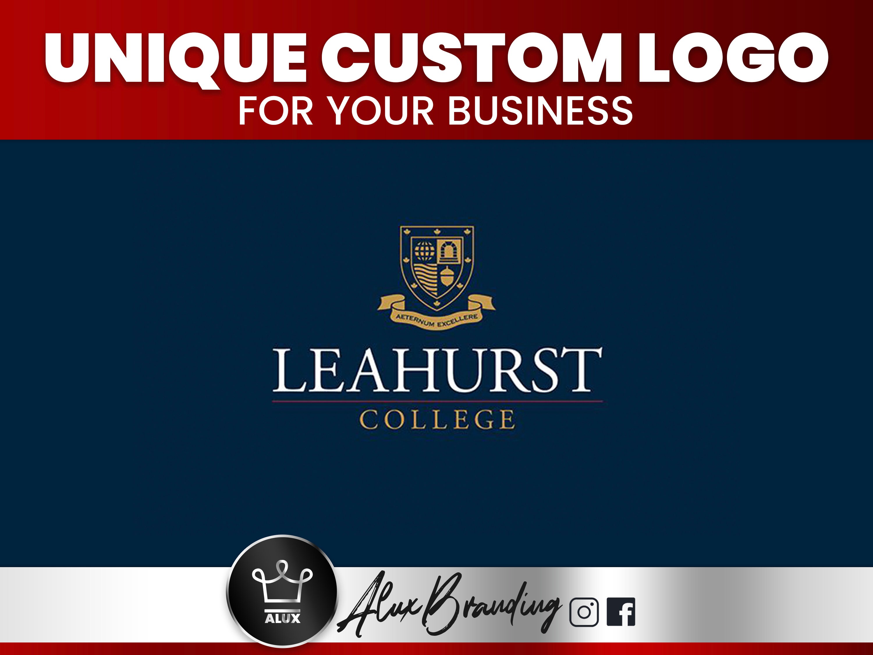 UNIVERSITY LOGO Design Custom University Logo Design Service. | Etsy