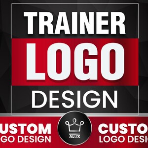 TRAINER ATHLETIC LOGO Design, Custom Trainer Personal Training Logo ...