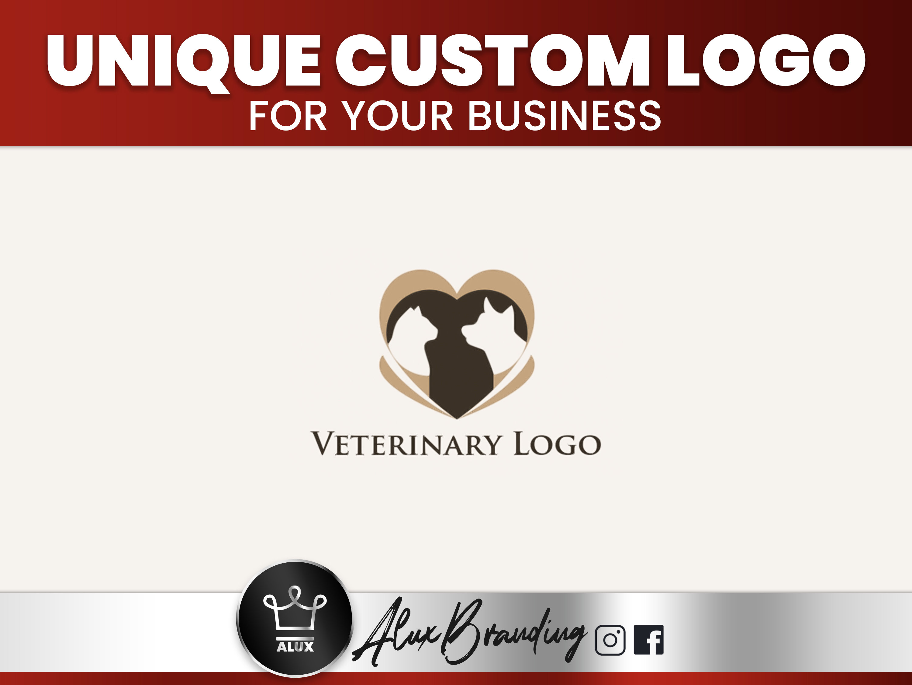 VETERINARY LOGO Design Custom Veterinary Logo Design Service. - Etsy