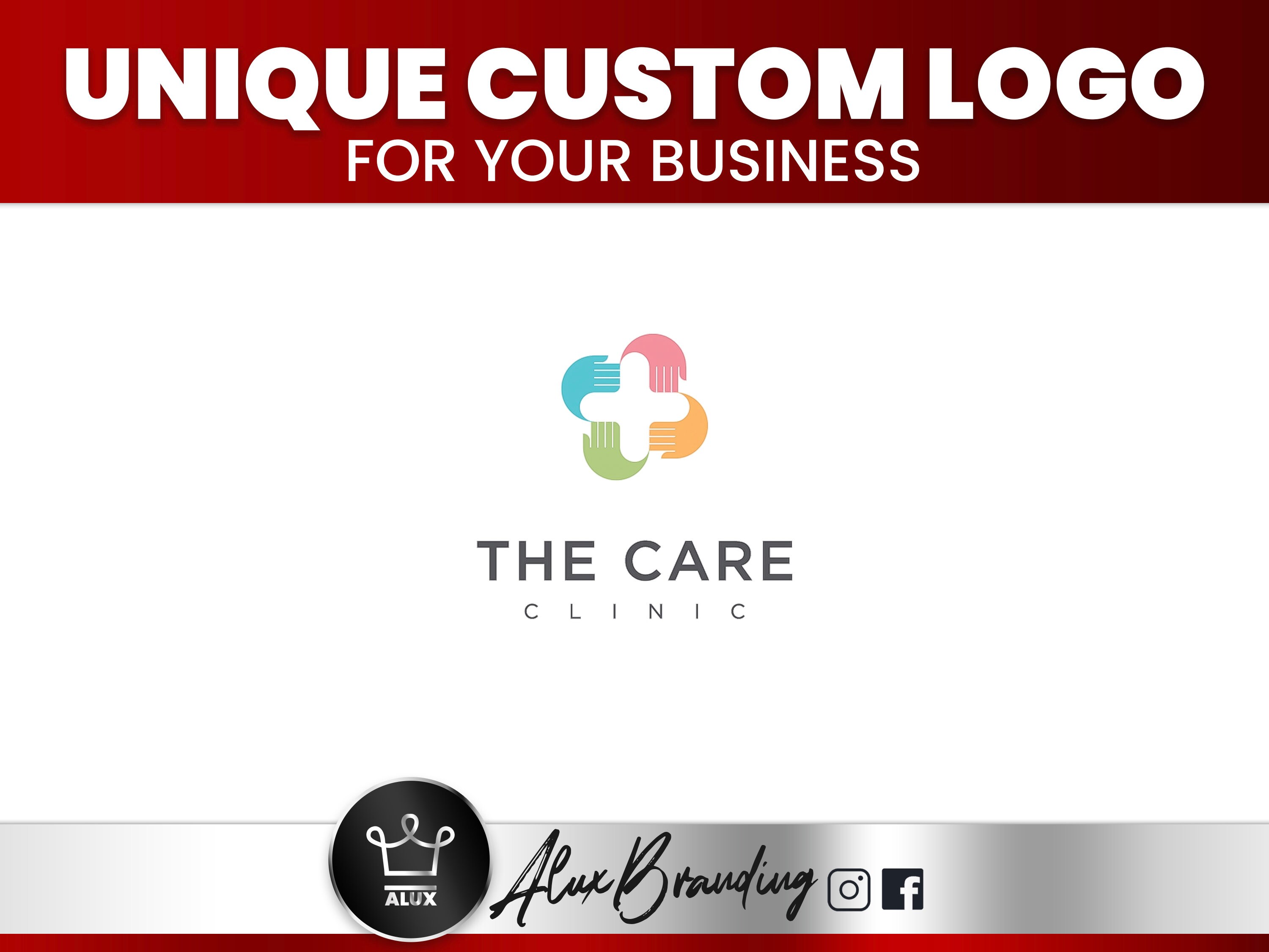 CLINIC LOGO Design Custom Clinic Logo Design Service. I Will | Etsy
