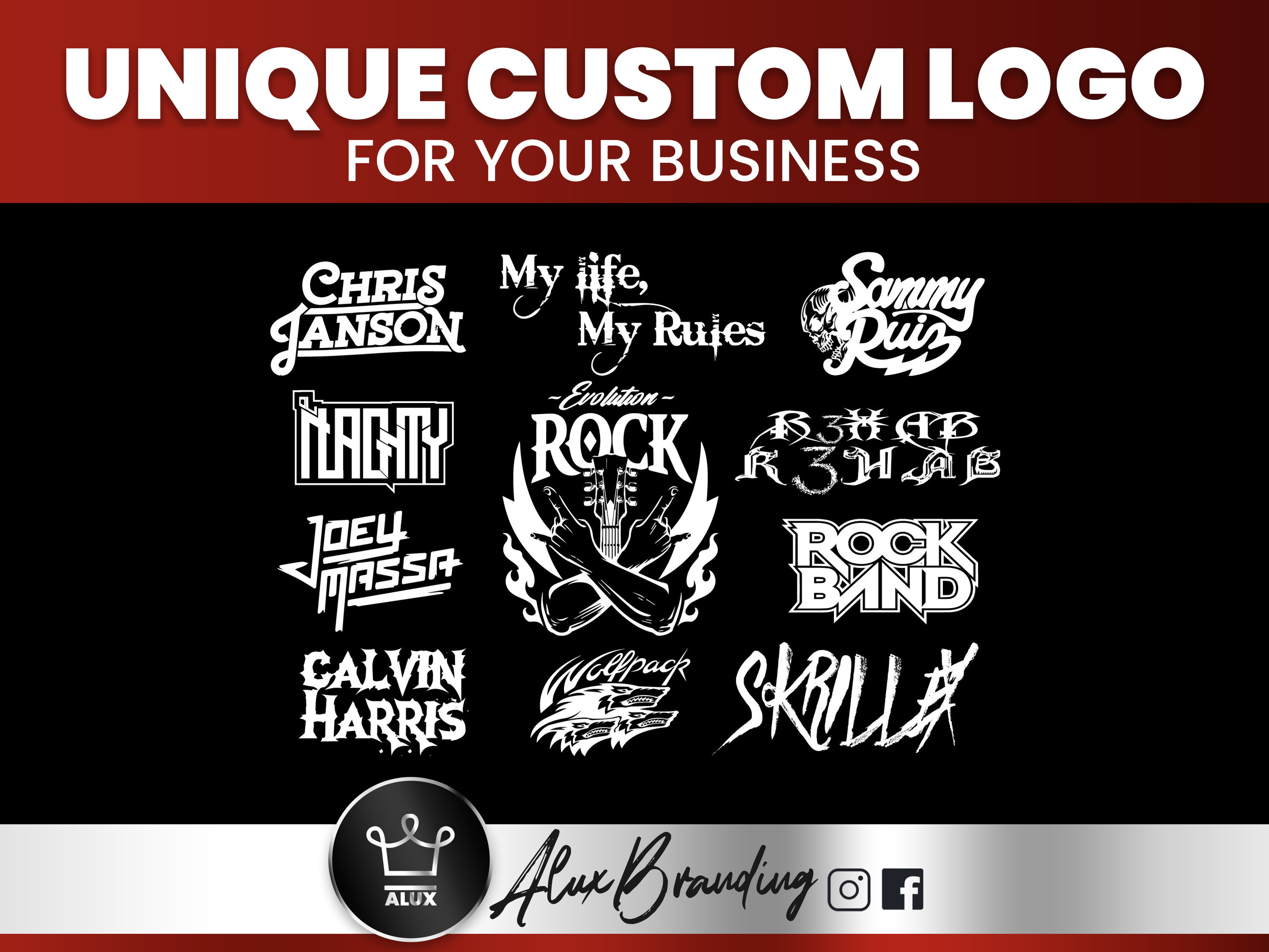 RAP LOGO Design Custom Rap Logo Design Service. I Will - Etsy