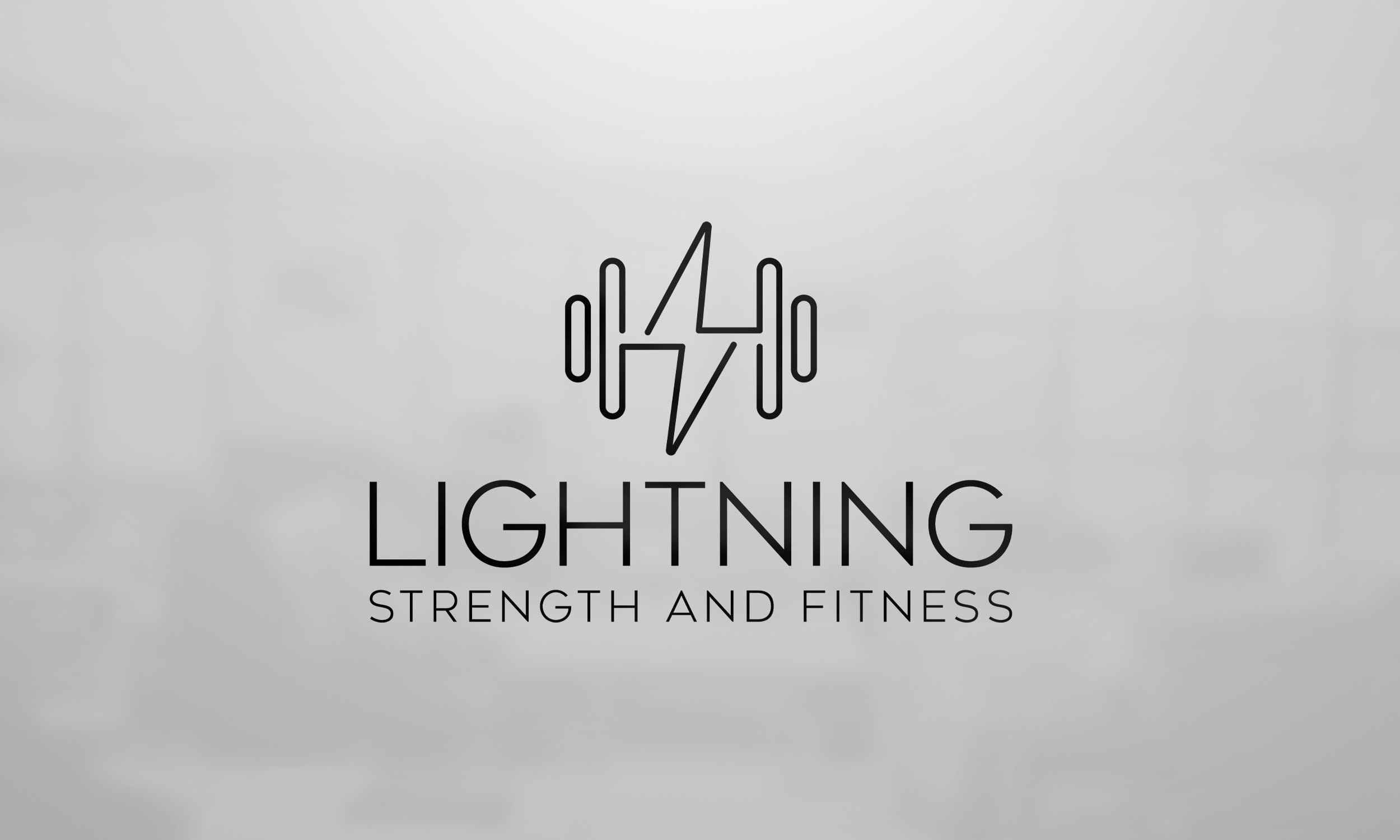 GYM MINIMAL LOGO Design Custom Gym Fitness Logo Design - Etsy