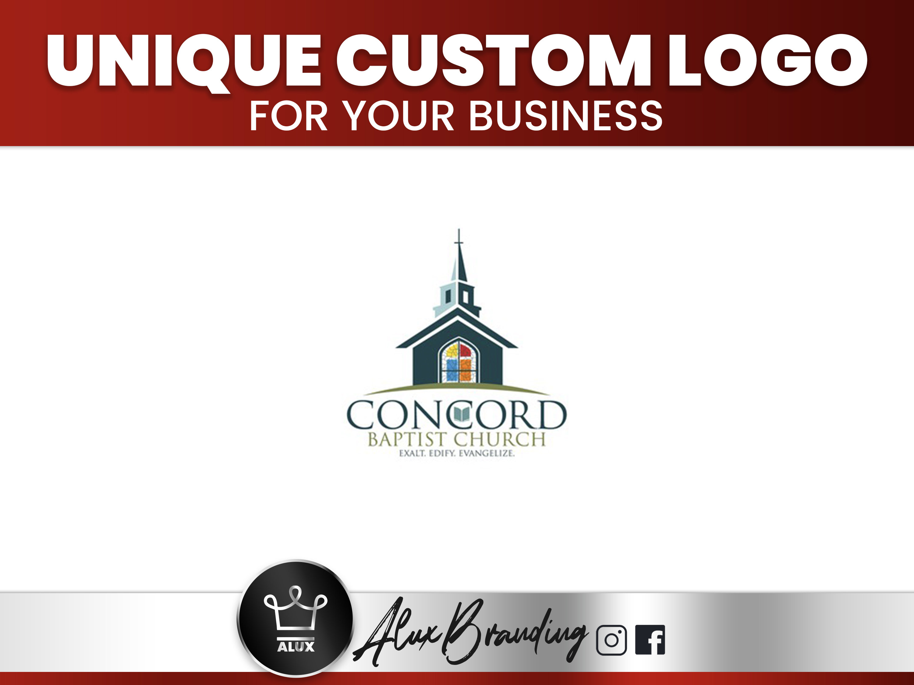 CHURCH LOGO Design Custom Church Logo Design Service. I Will | Etsy