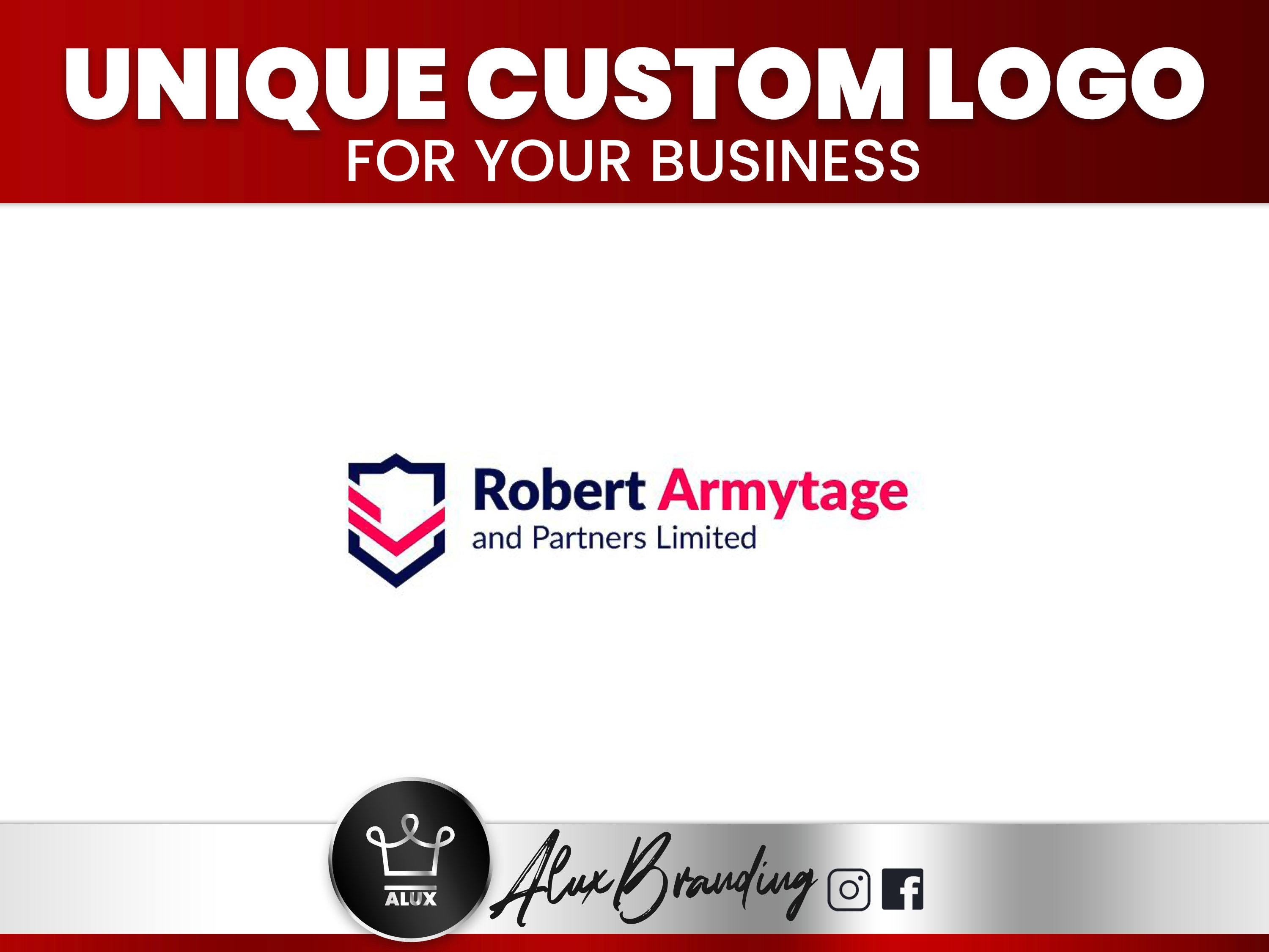 INSURANCE LOGO Design Custom Minimal Shield Creative - Etsy