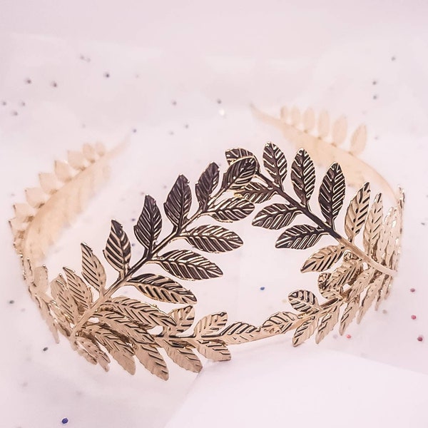 Gold Tiara - Etsy