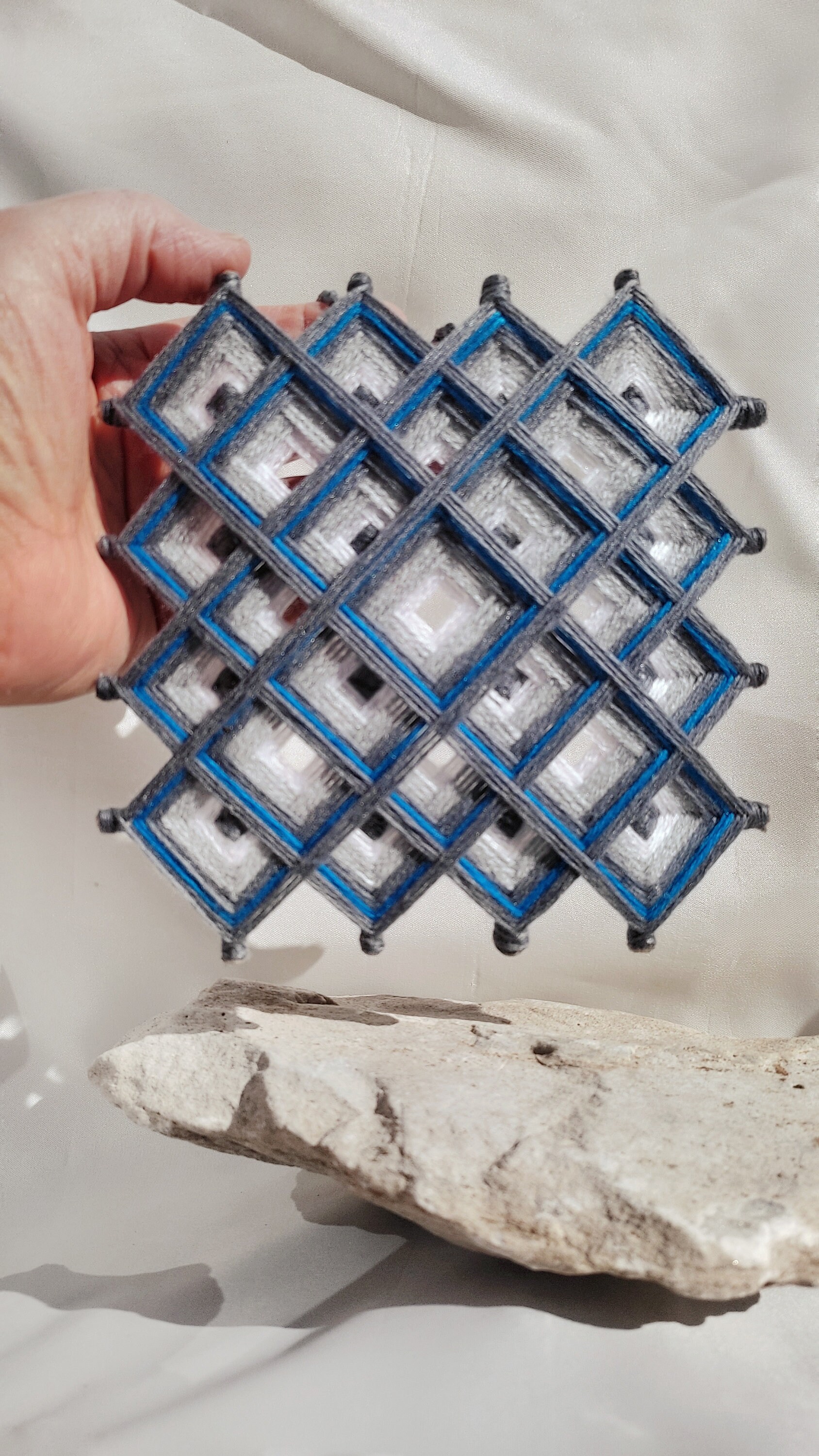 Ojos, Mandala God's Eye for Blessing Home and Protection, Woven Mandala ...