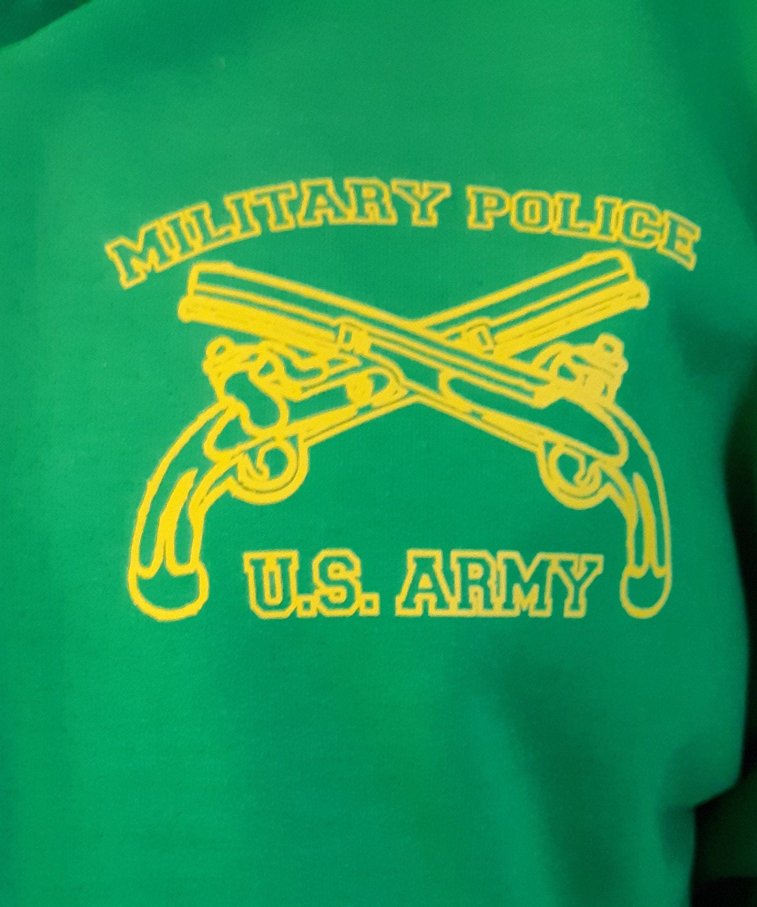 Military Police Shirt with Crest | Etsy