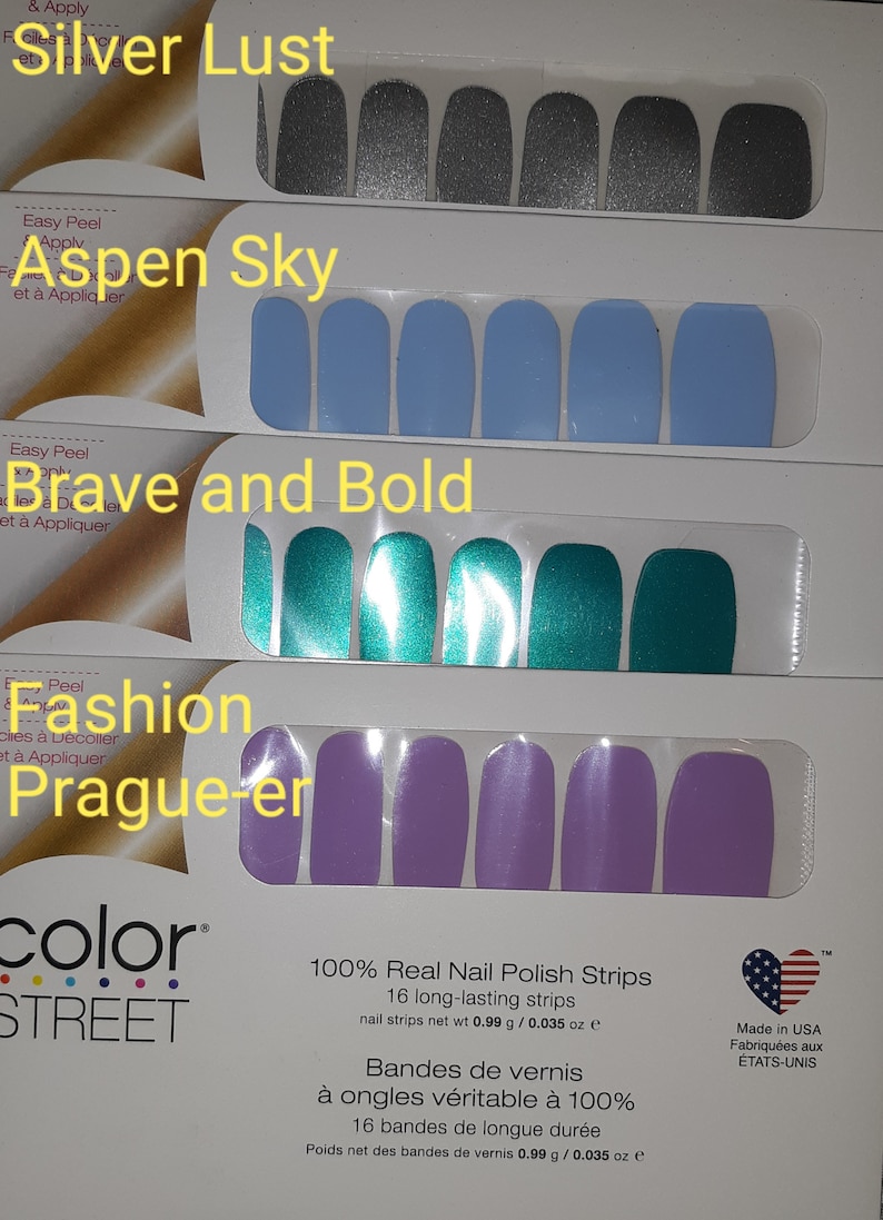 Color Street Nail Polish Strips - Etsy