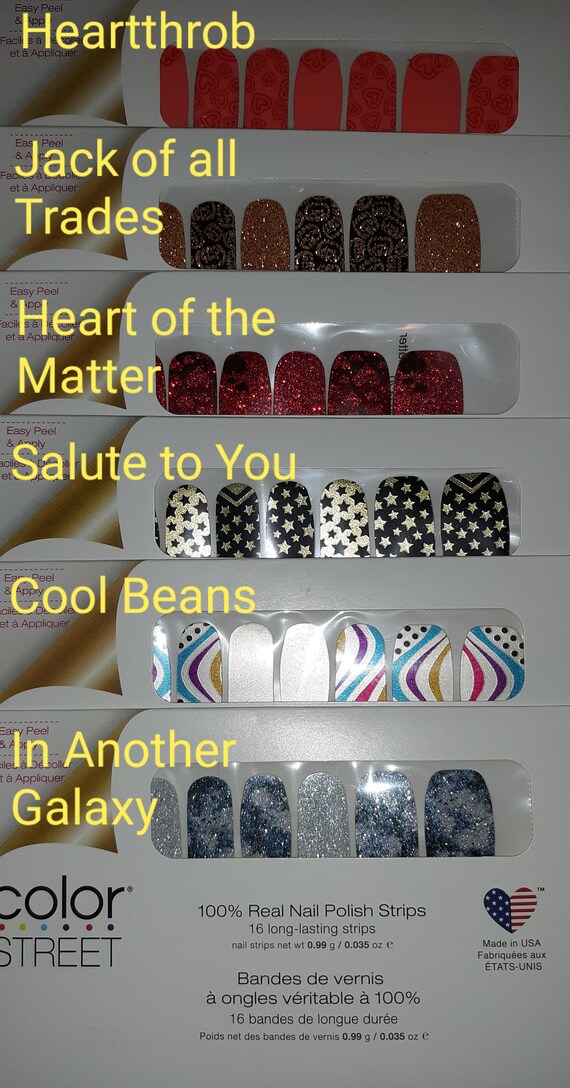 Color Street Nail Polish Strips - Etsy