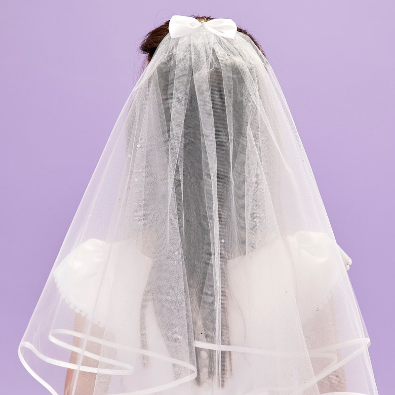 First Communion Veil - Etsy