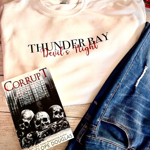 Devil's Night Sweatshirt Devil's Night Series by - Etsy