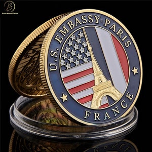 Department of State Embassy Paris France Challenge Coin - Etsy