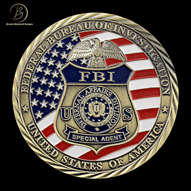 FBI Special Agent St Michael Challenge Coin - Etsy