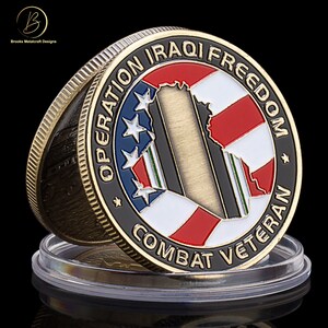 Operation Iraqi Freedom OIF Combat Veteran Challenge Coin - Etsy
