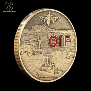 Operation Iraqi Freedom OIF Combat Veteran Challenge Coin - Etsy