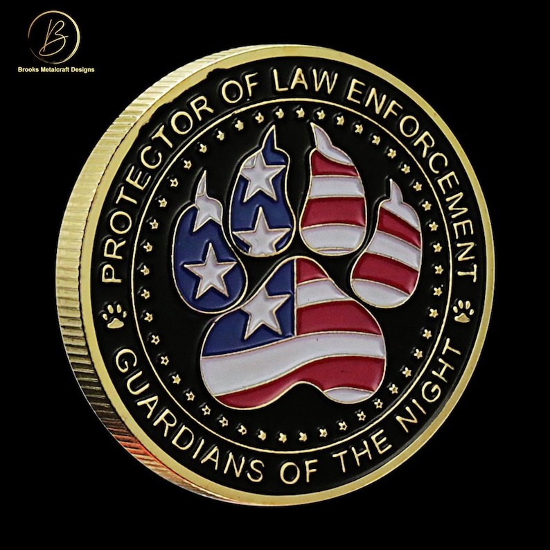 Police or Military Canine K9 Law Enforcement Challenge Coin - Etsy