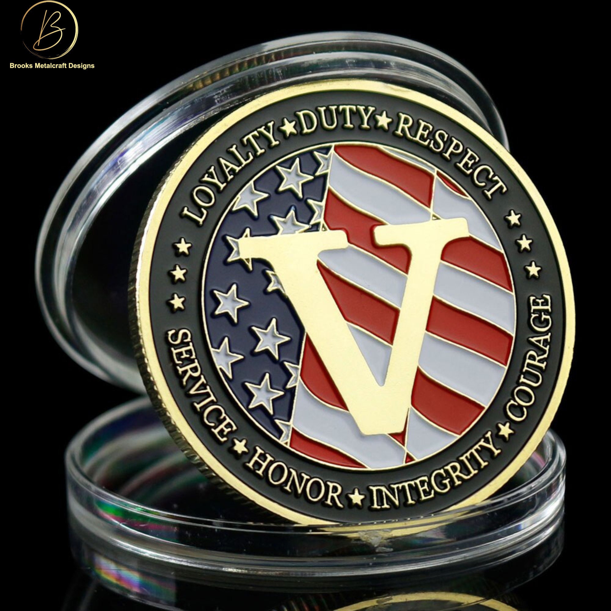 Army Veteran Challenge Coin - Etsy