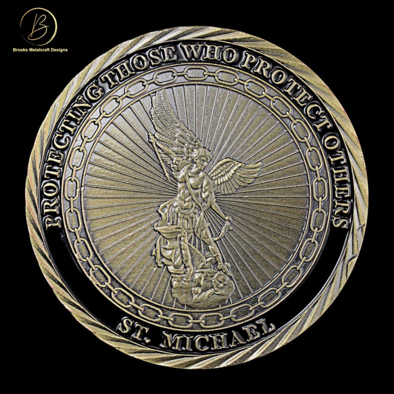 FBI Special Agent St Michael Challenge Coin - Etsy