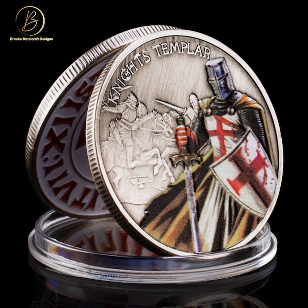 Knights Templar Coin - Etsy
