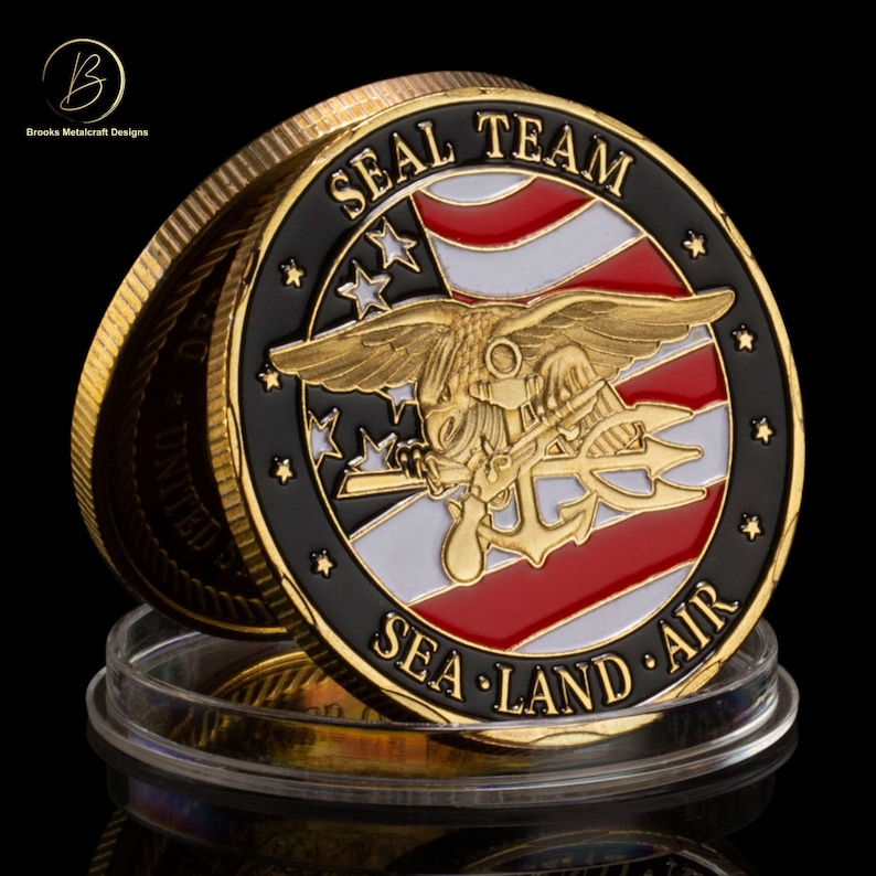 US Navy Seal Team Challenge Coin - Etsy