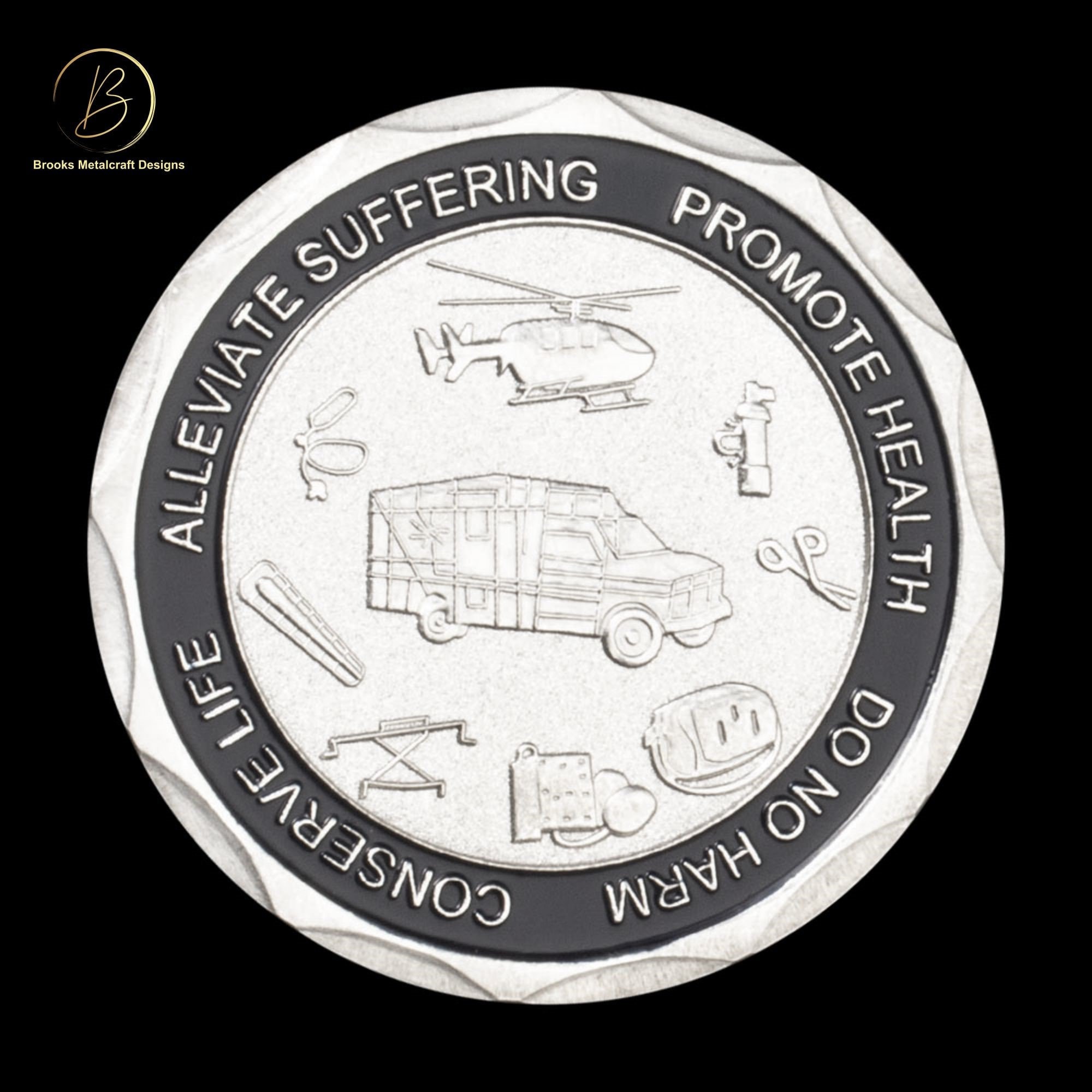 Silver EMS Emergency Medical Services First Responder - Etsy