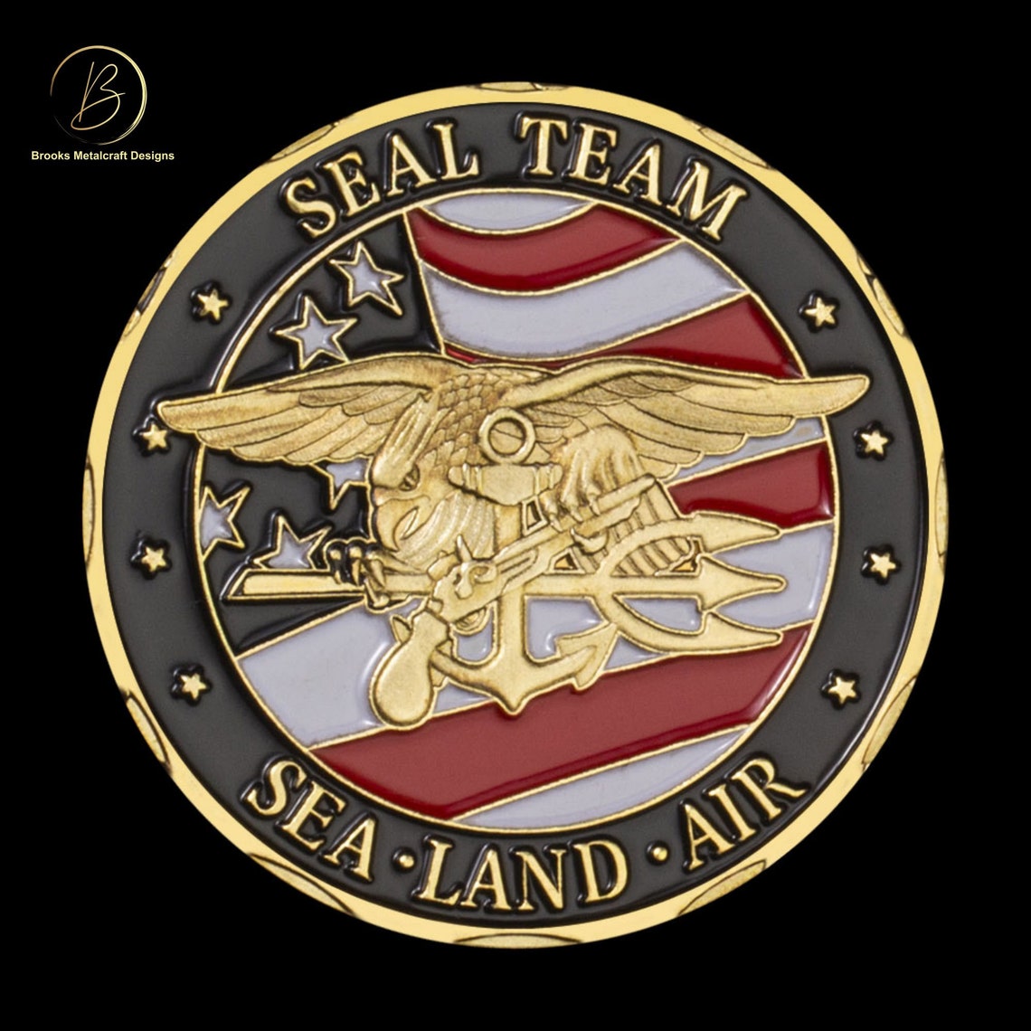 US Navy Seal Team Challenge Coin - Etsy