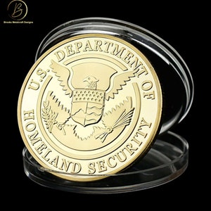 Border Patrol Homeland Security Challenge Coin - Etsy