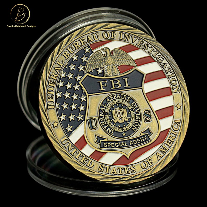 FBI Special Agent St Michael Challenge Coin - Etsy