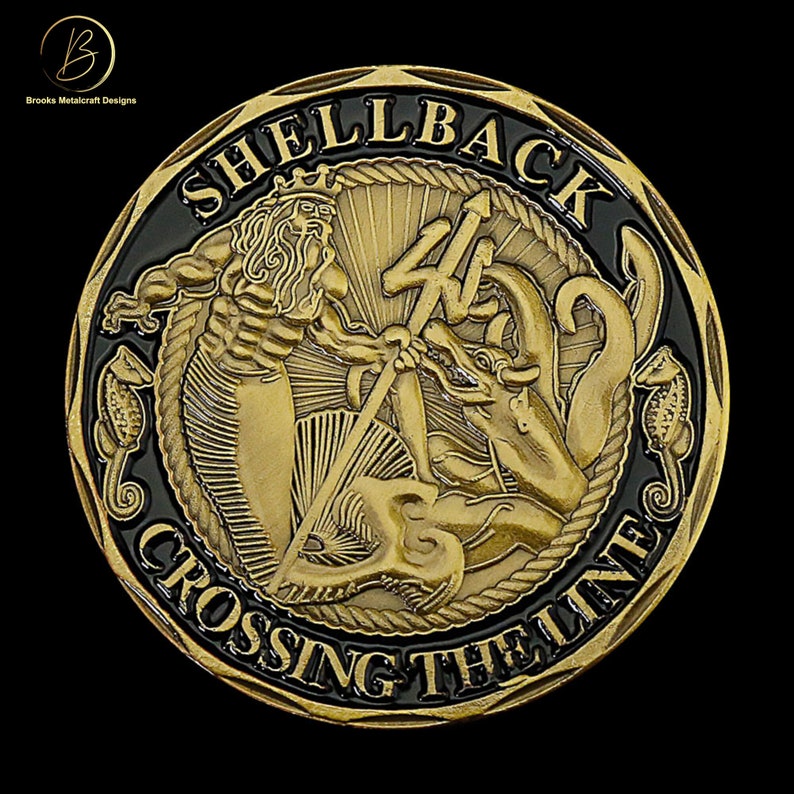 Navy Shellback Crossing the Line Sailor Commemorative - Etsy
