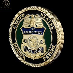 Border Patrol Homeland Security Challenge Coin - Etsy