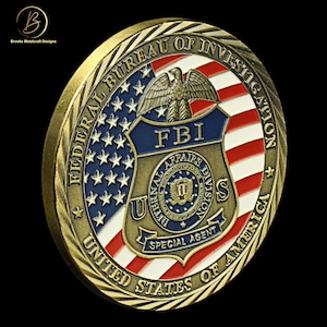FBI Special Agent St Michael Challenge Coin - Etsy