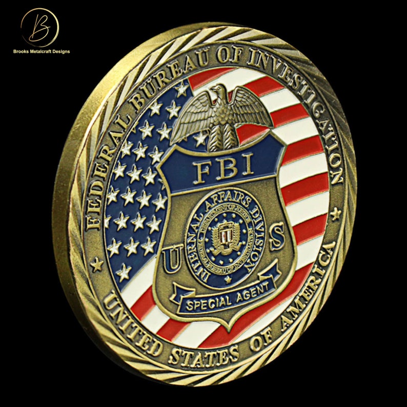 FBI Special Agent St Michael Challenge Coin - Etsy