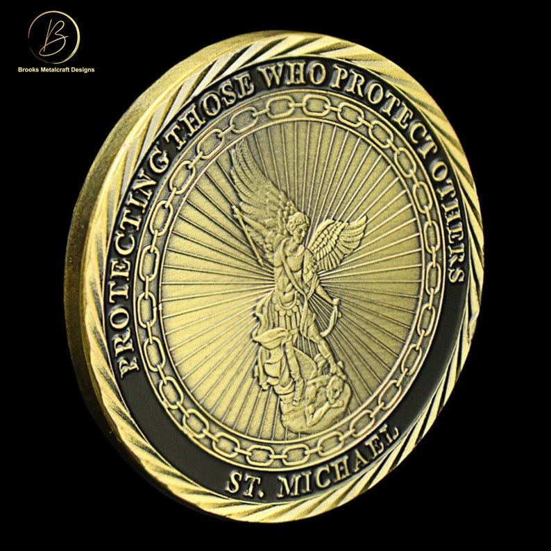 FBI Special Agent St Michael Challenge Coin - Etsy