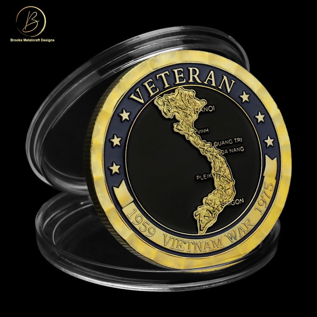 Vietnam Veteran Challenge Coin - Etsy