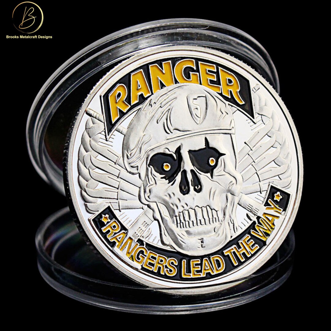 Army Rangers Lead the Way Silver Challenge Coin - Etsy