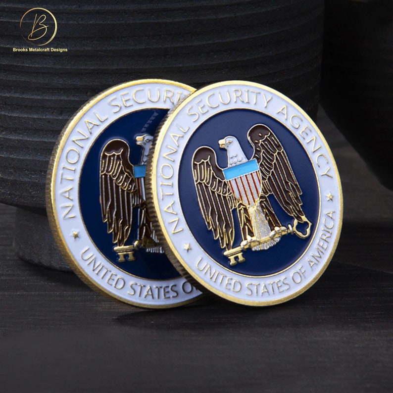 National Security Agency NSA Challenge Coin - Etsy