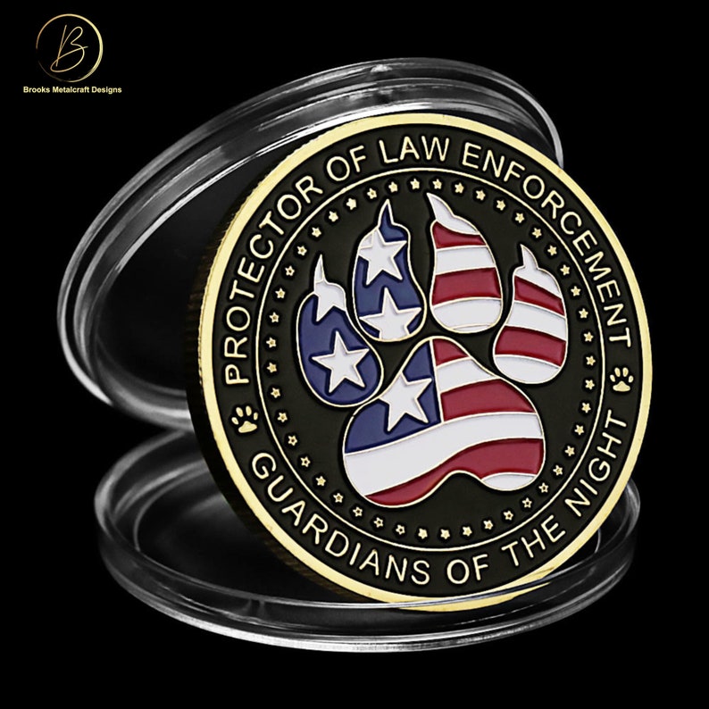 Police or Military Canine K9 Law Enforcement Challenge Coin - Etsy