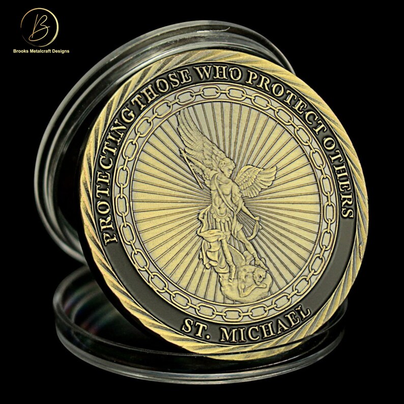 FBI Special Agent St Michael Challenge Coin - Etsy