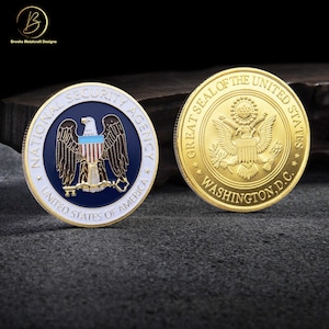 National Security Agency NSA Challenge Coin - Etsy