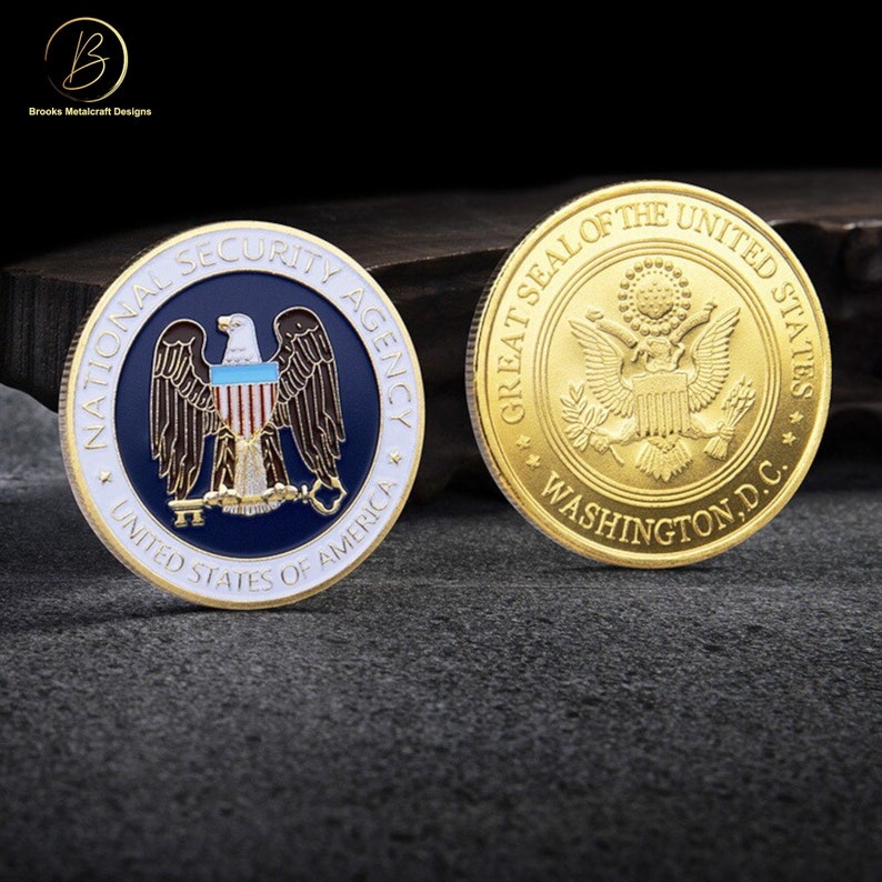 National Security Agency NSA Challenge Coin - Etsy