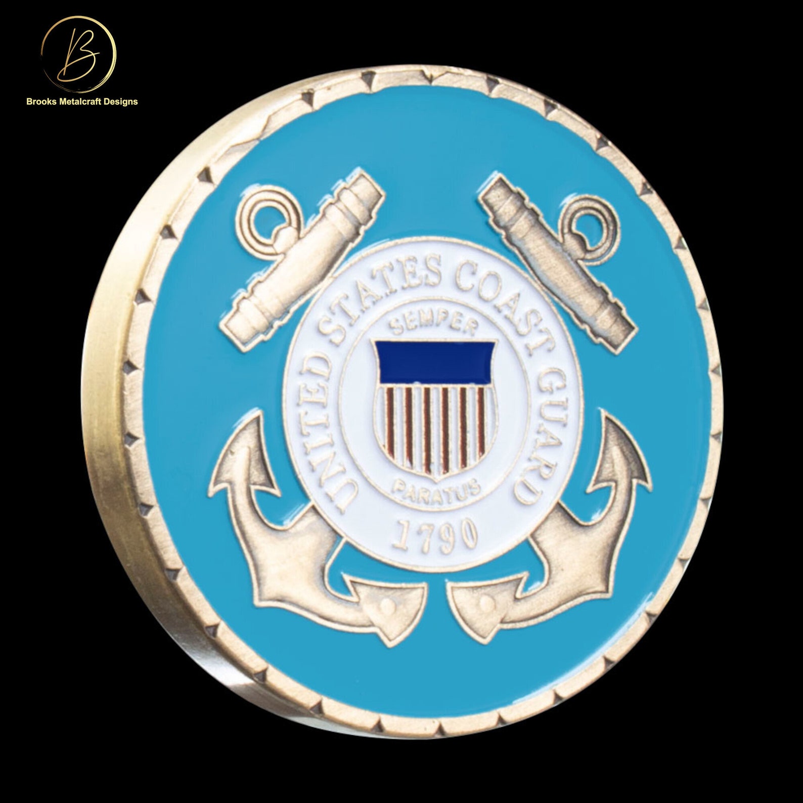 Popeye Coast Guard Challenge Coin - Etsy