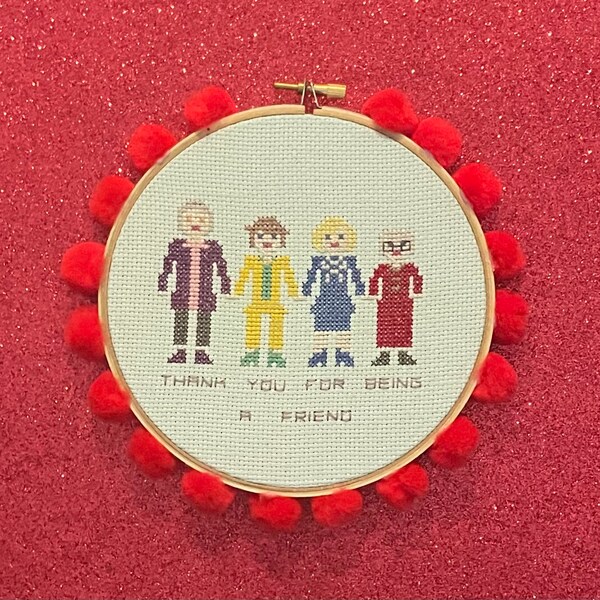 Golden Girls Cross Stitch - Etsy