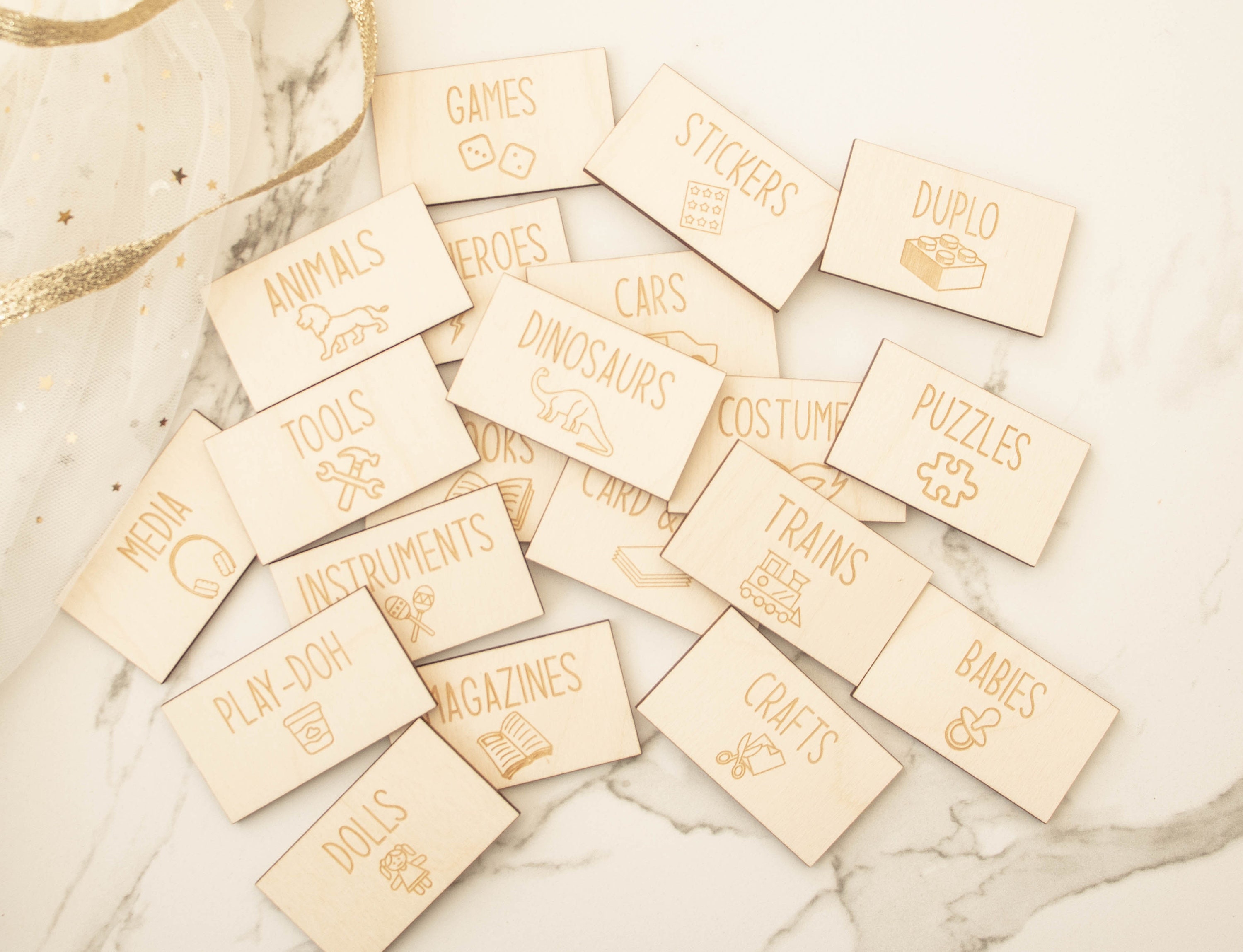 Toy Box Wooden Label Personalised Text Wooden Tag playroom - Etsy UK