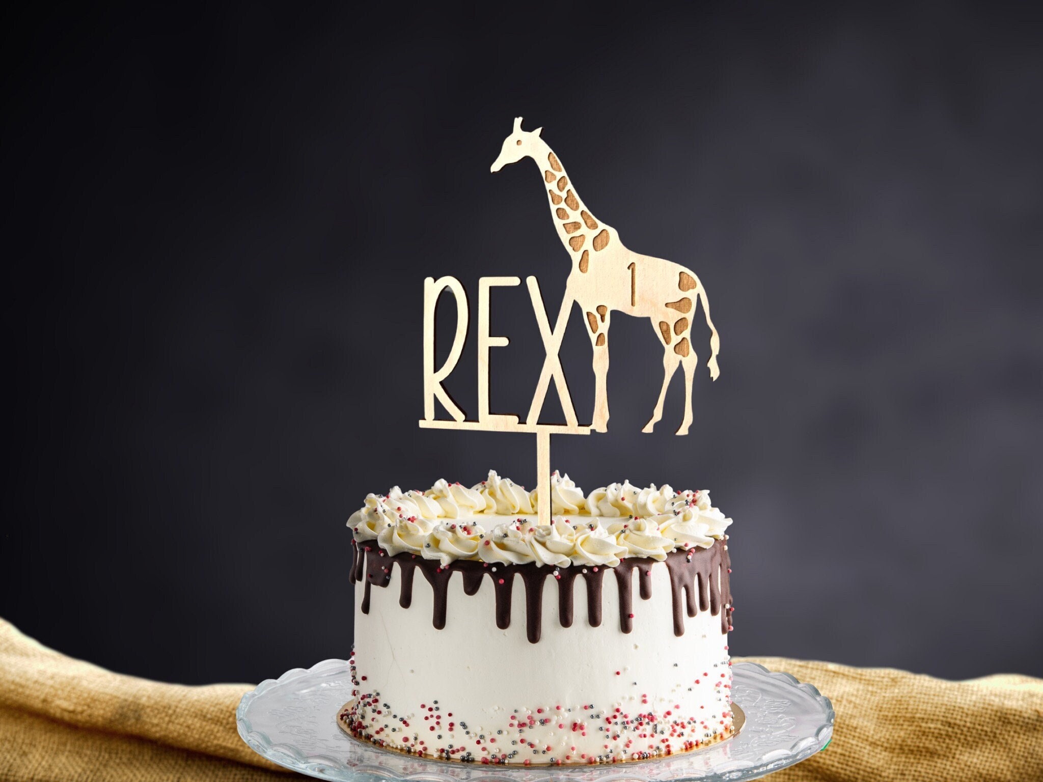 Giraffe Template For Cake