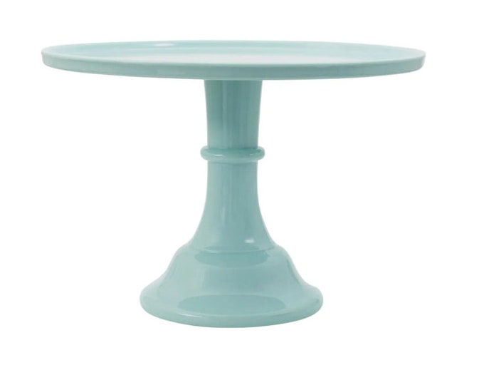 Birthday Cake Stand Large Vintage Blue, Cake Plate, Birthday Cake Stand ...