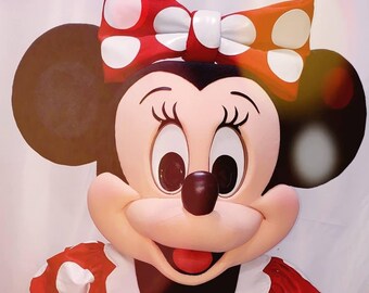Minnie Mouse Mascot - Etsy