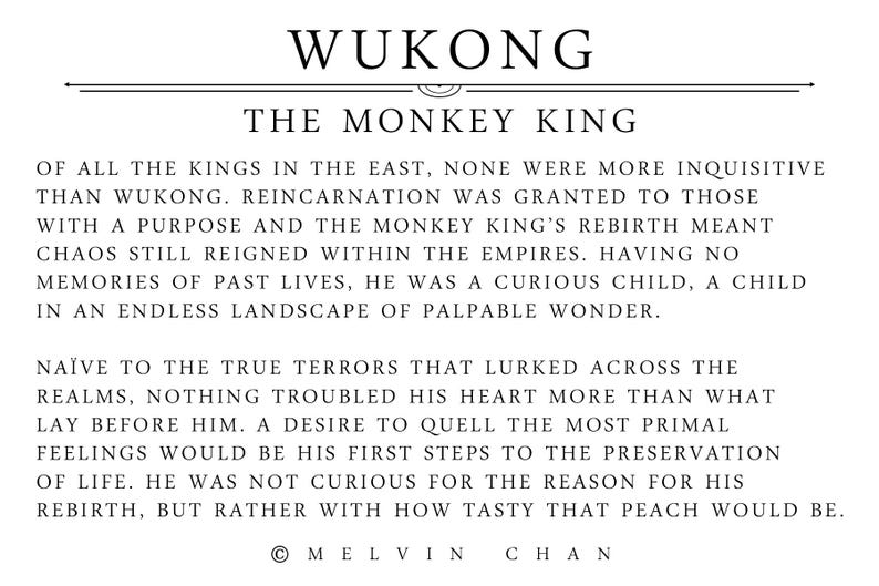 Wukong, the Monkey King - A3 (11.7 X 16.5) Art Print - Etsy