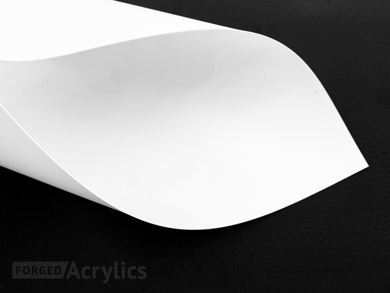 White Styrene 0.030" Thickness 12" X 12" - HIPS Polystyrene Plastic ...