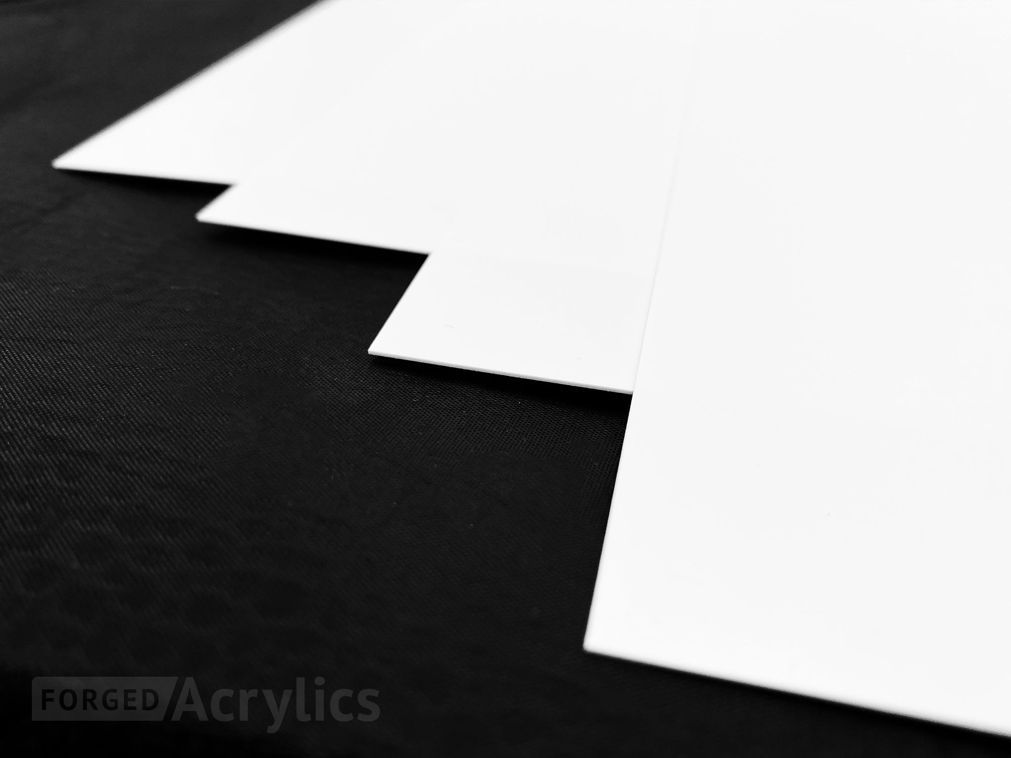 White Styrene 0.030 Thickness 12 X 12 HIPS Polystyrene Plastic Sheets ...